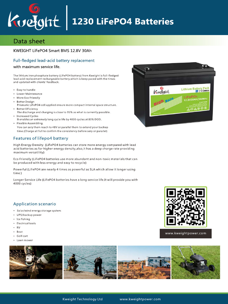 12V 30ah LiFePO4 Battery | PDF