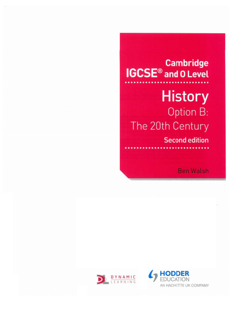 Ben Walsh G1 Textbook (Red Cover) | PDF