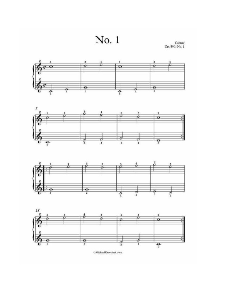 Etide Za Klavir | PDF