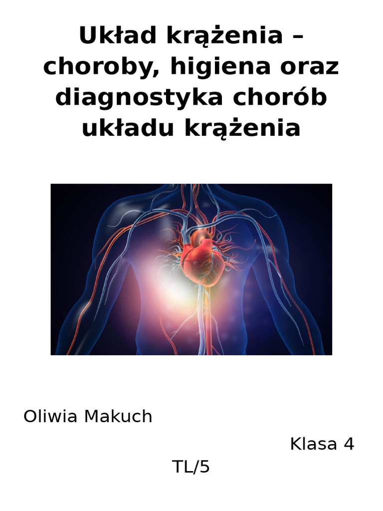 Choroby I Higiena Oraz Diagnostyka Chorób Układu Krążenia | PDF