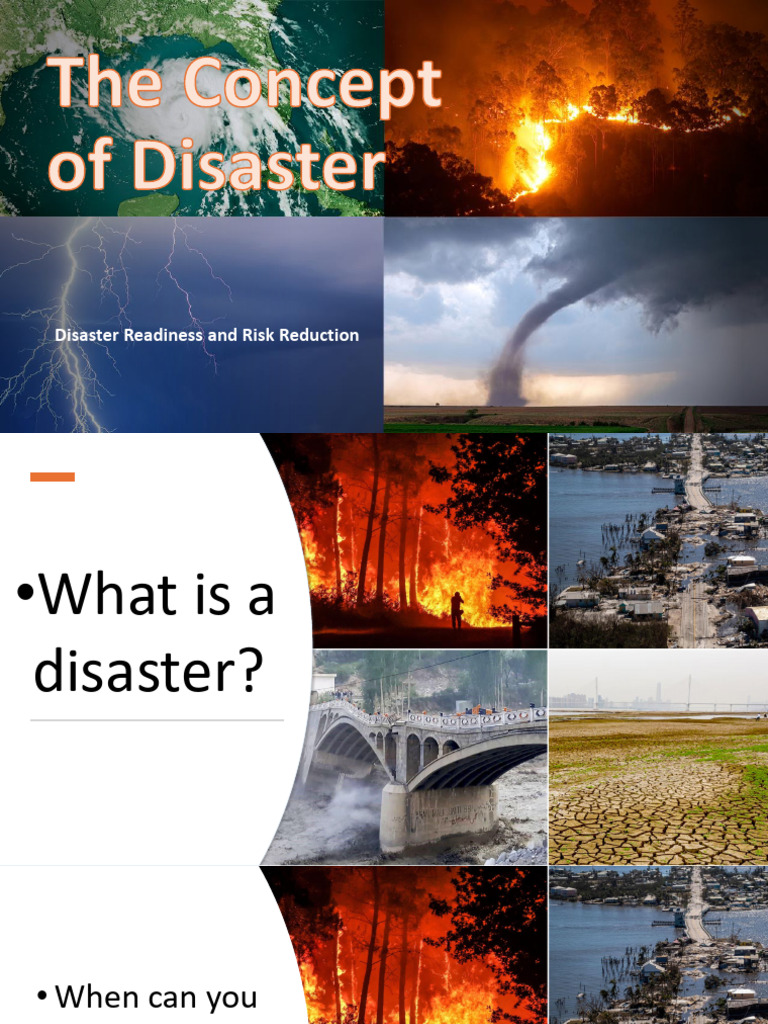 1 - Concept of Disaster | PDF