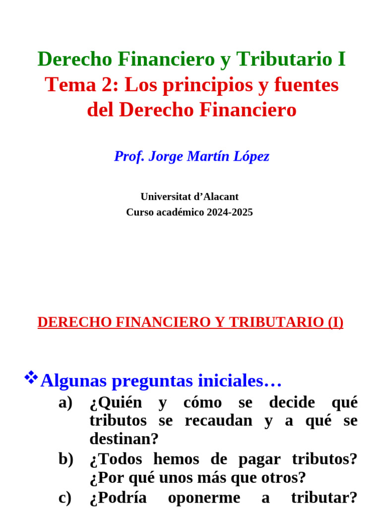 Presentación Tema 2 | PDF