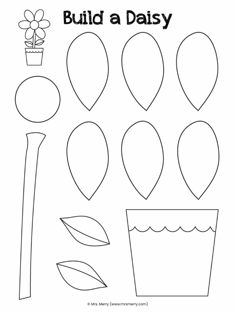 1.All_Daisy-Flower-Printable_Mrs.Merry | PDF