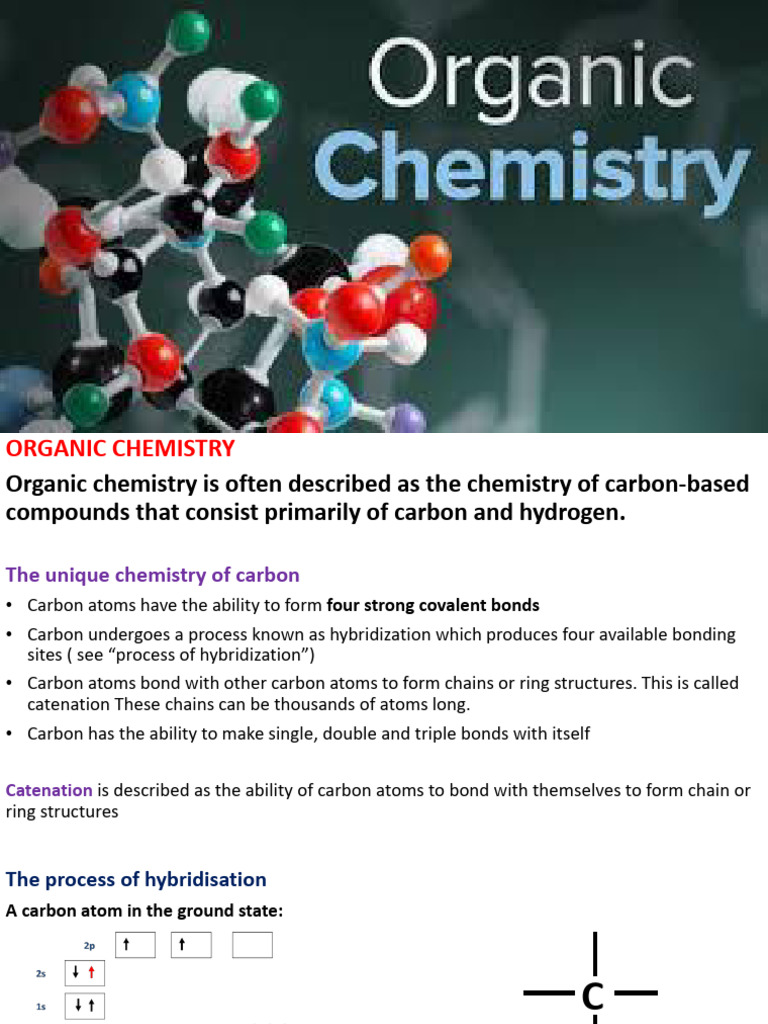 ORGANIC CHEMISTRY Introduction (2) - Updated | PDF