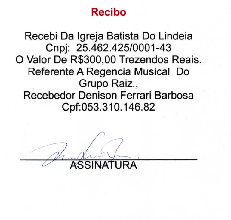 Recibo | PDF
