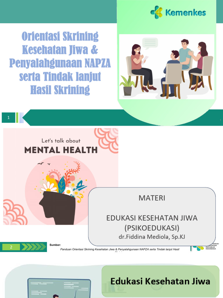 Edukasi Keswa Kemkes 240709 | PDF