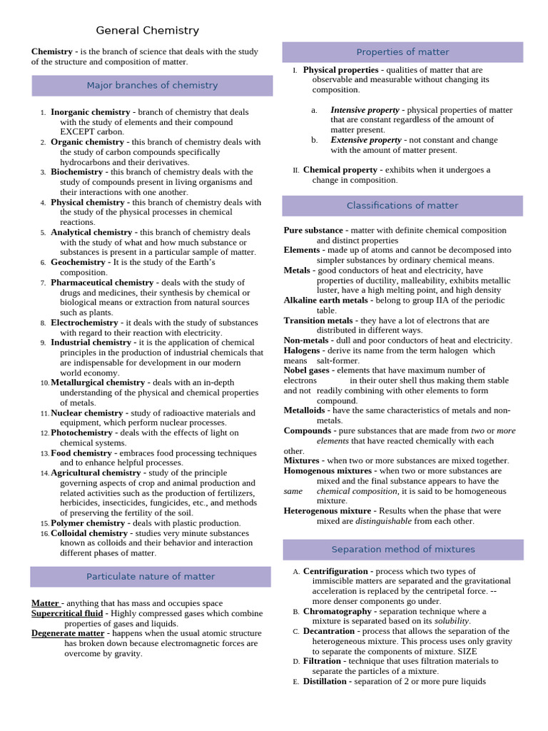 General-Chemistry | PDF