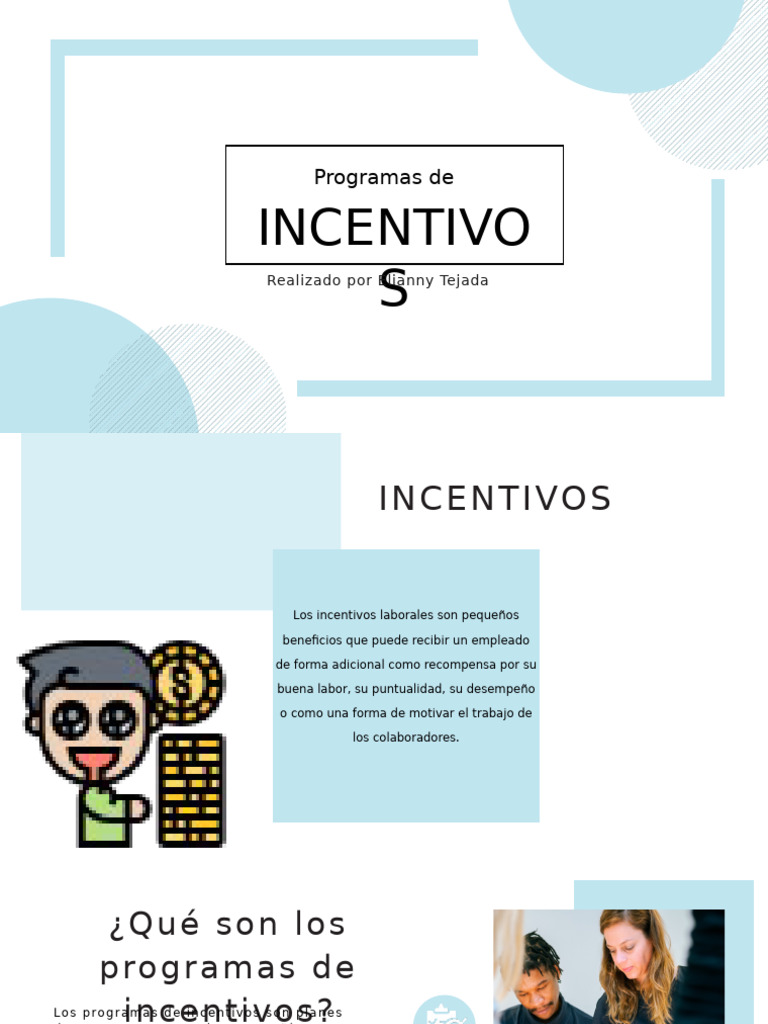 Programas de Incentivos | PDF