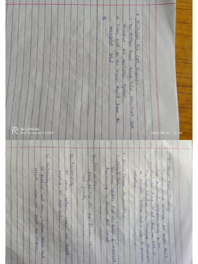 Software Testing Notes Unit 1,2 | PDF