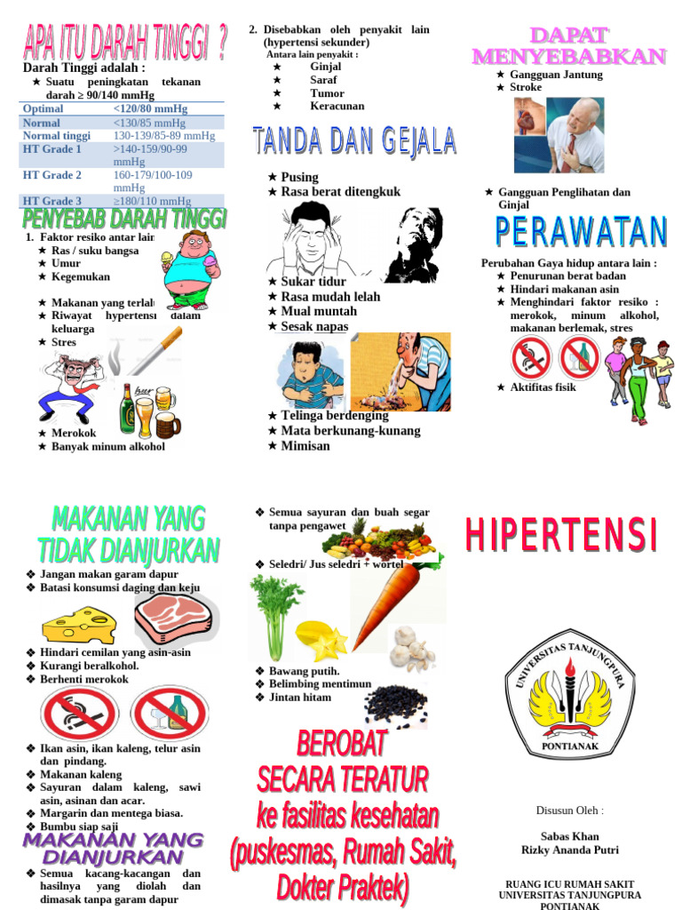 Leaflet Hipertensi OK | PDF