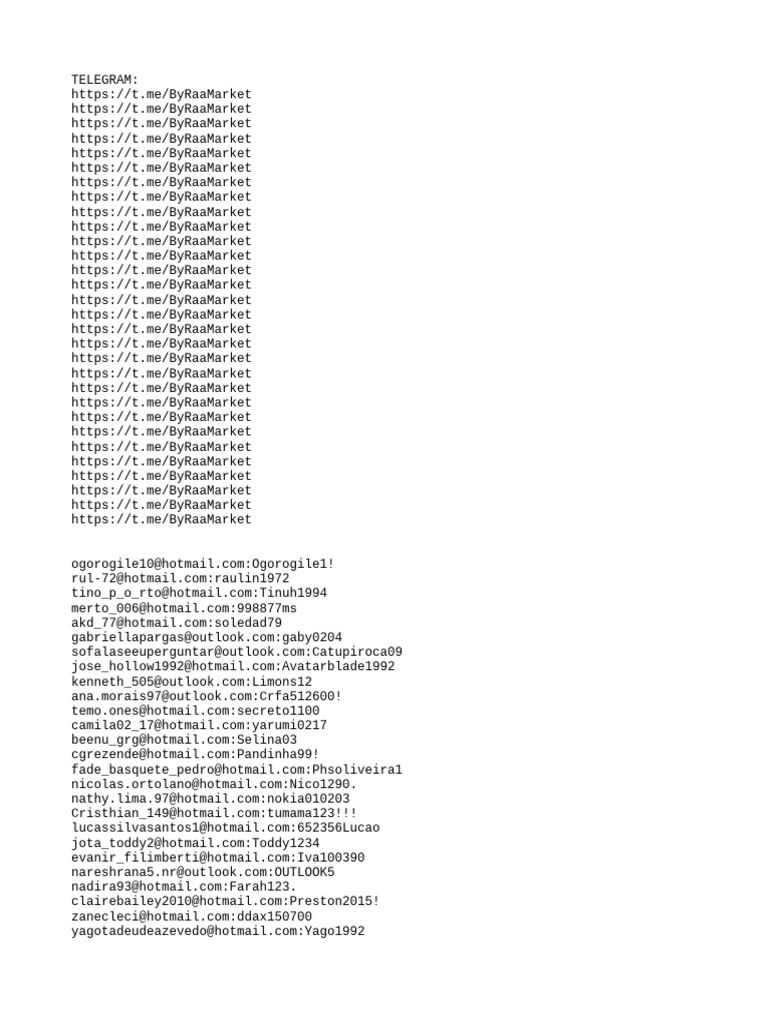 500x HOTMAIL ByRaahk-1 | PDF