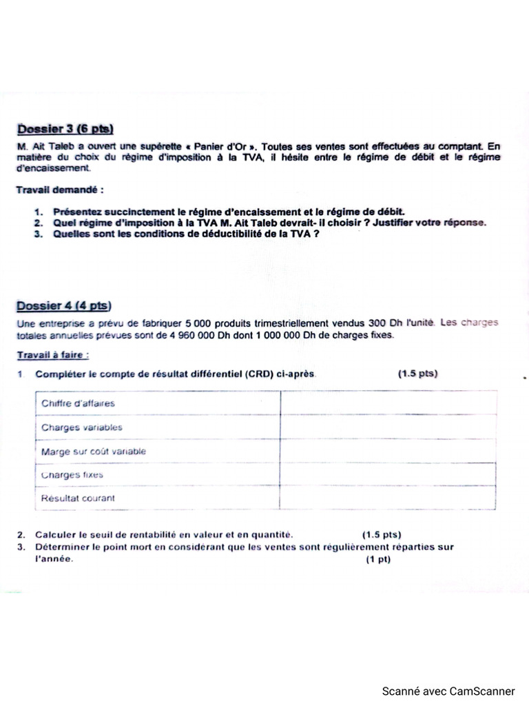 Correction Dossier 4 | PDF