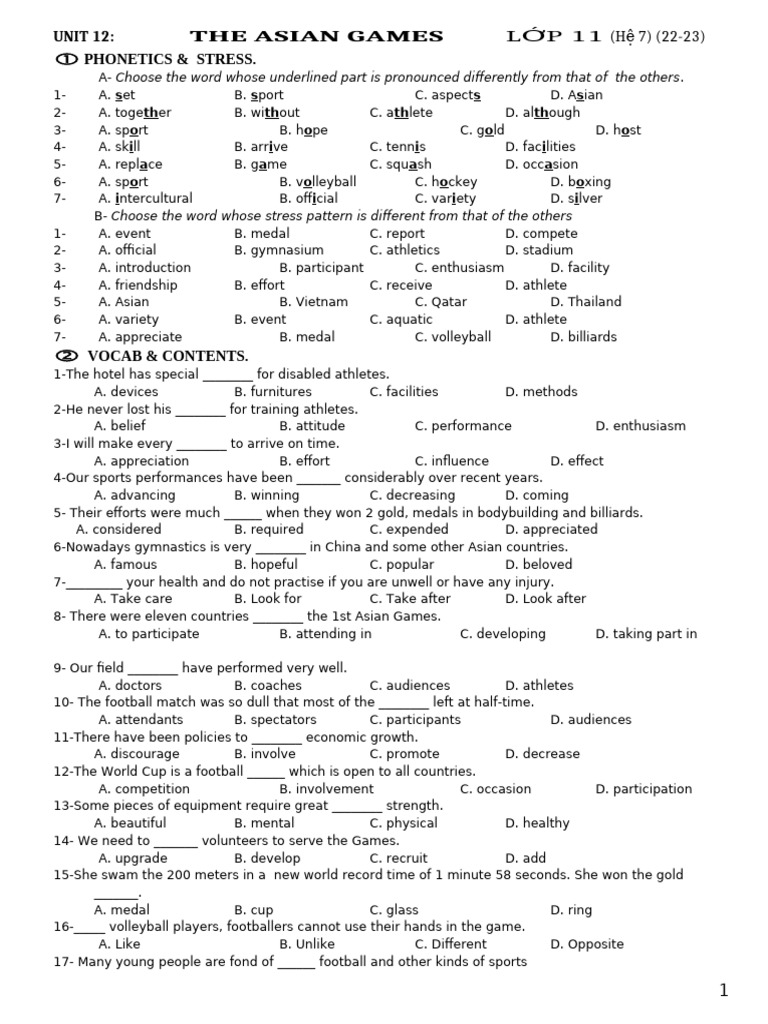 NHCH 11 (7) Bai 12 - HS | PDF