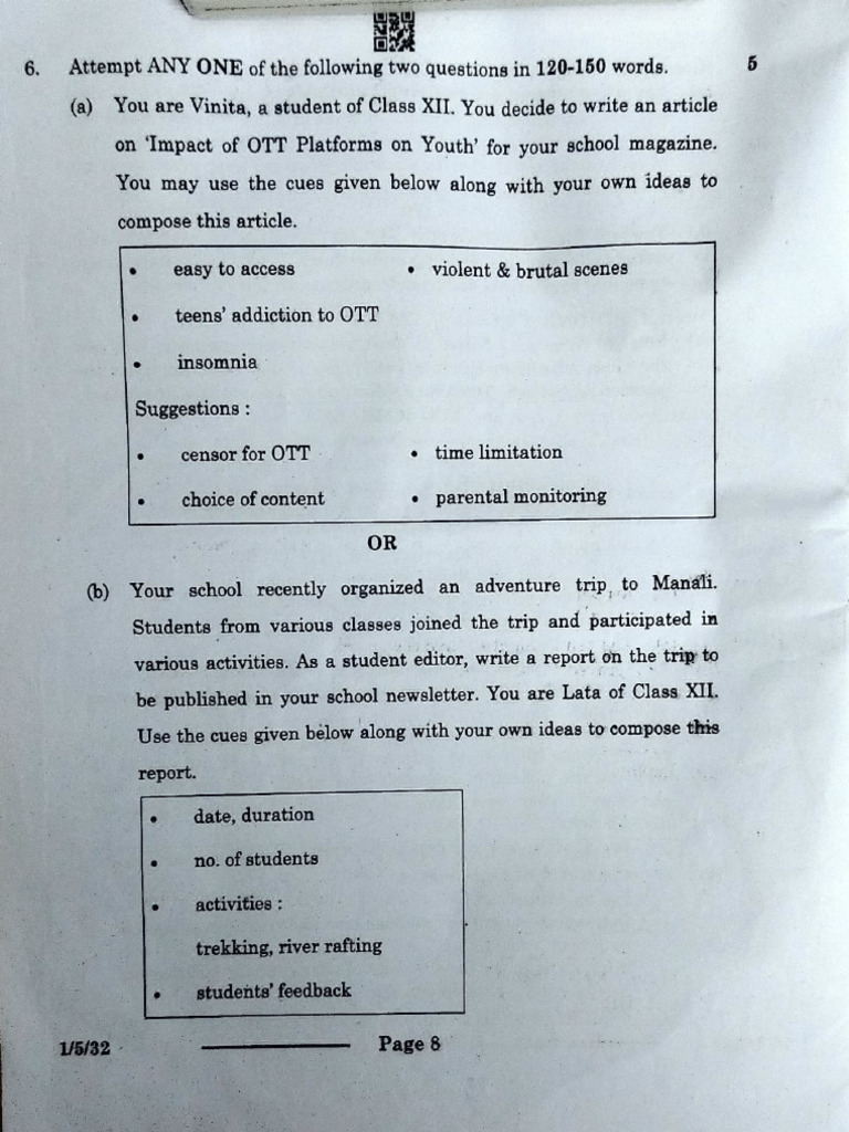 Report Writing Questions PYQ | PDF | Psychology