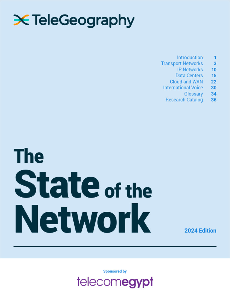 State of The Network 2024 | PDF | Internet | Data Center
