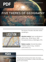 Six Essential Elements of Geography | PDF | Geography | Natural Environment