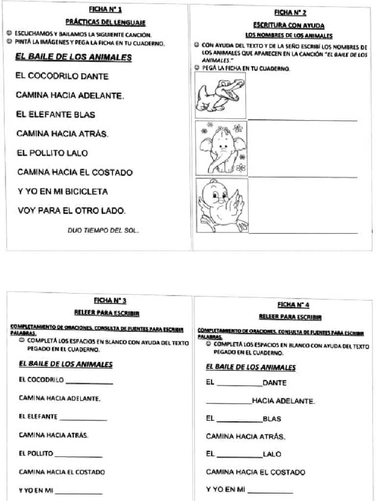 Lectoescritura 1°grado | PDF