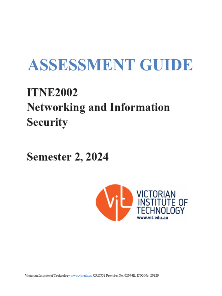 Assessment Guidelines | PDF