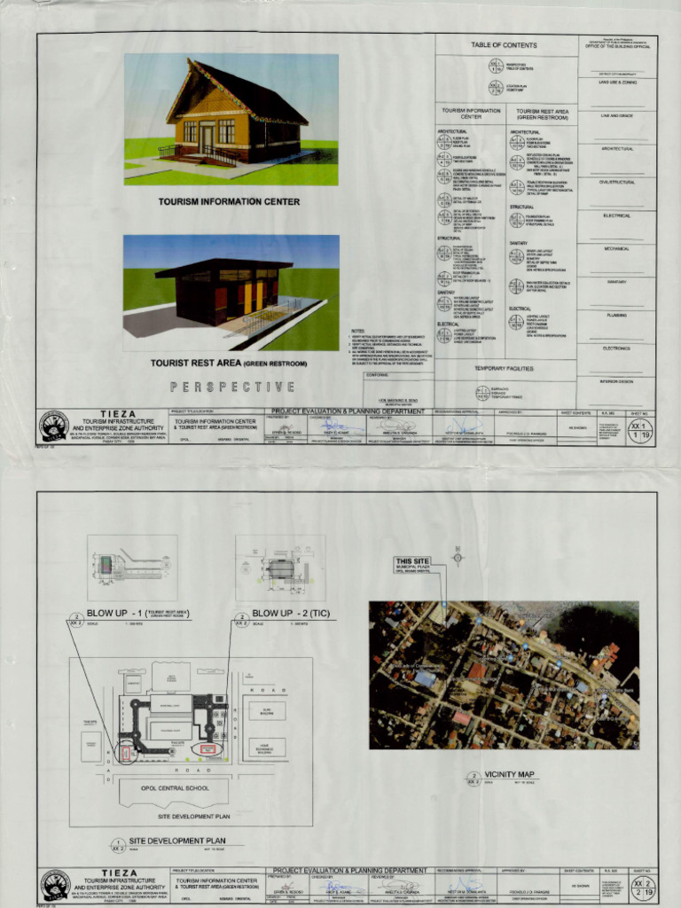 Tourism Information Center Tourist Rest Area GREEN RESTROOM Opol ...