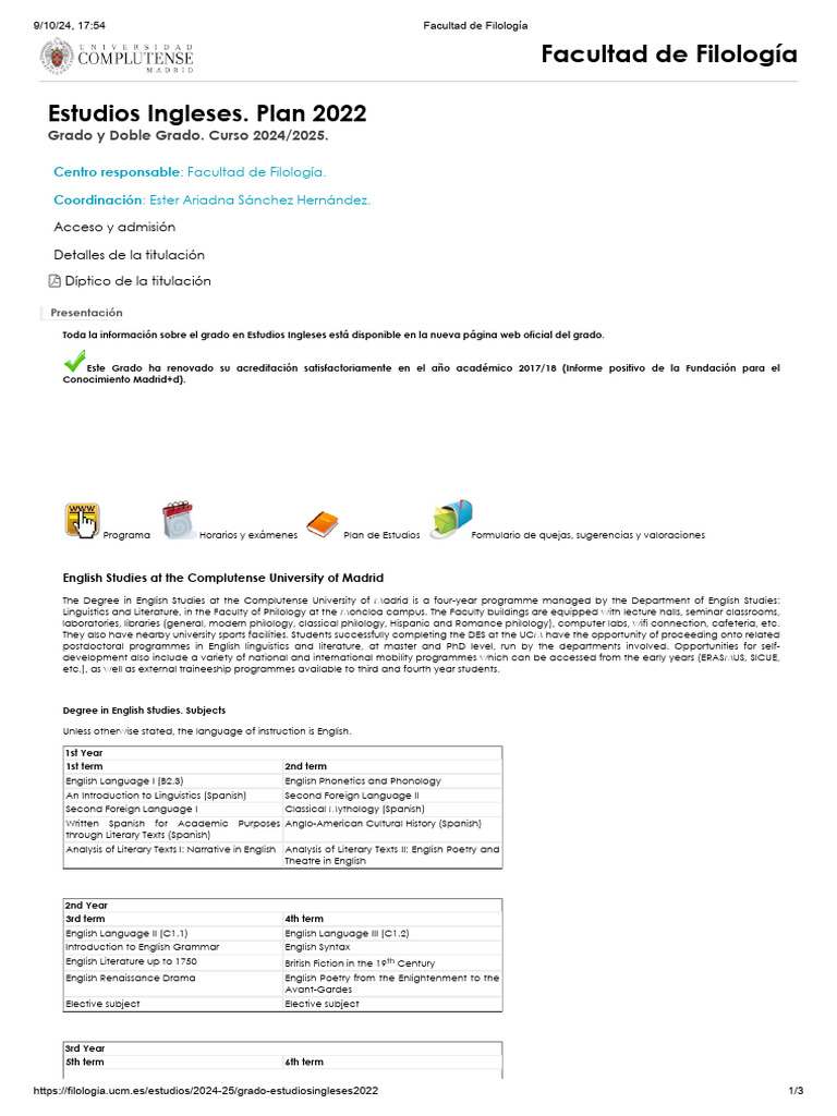 Estudios Ingleses 2 | PDF