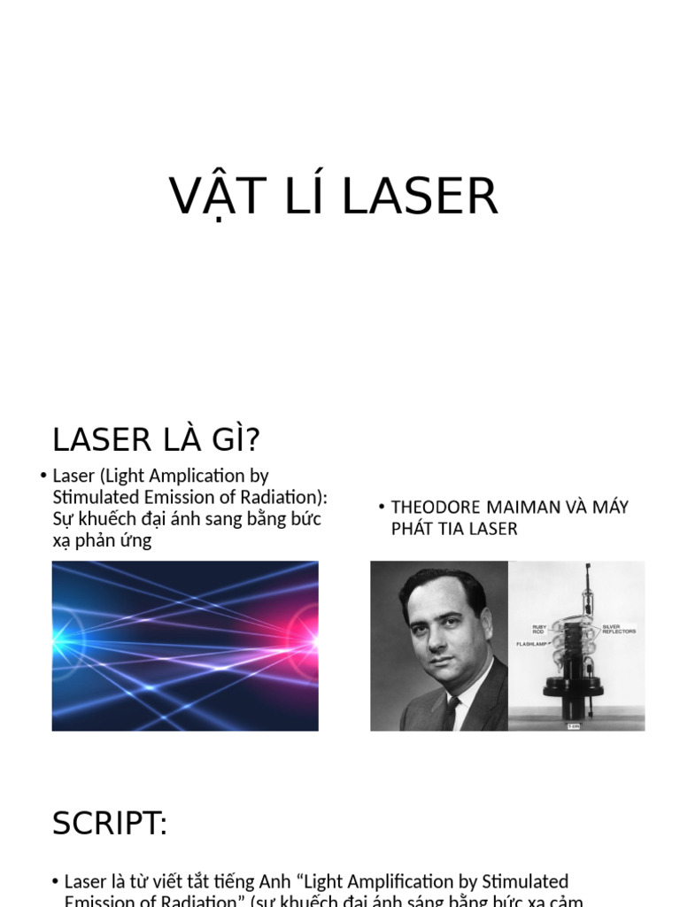 VẬT LÍ LASER | PDF