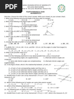 Project - Term 3 Grade 8 | PDF | Mathematics | Geometry
