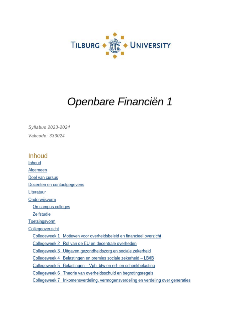 Syllabus OF1 19sep2024 | PDF