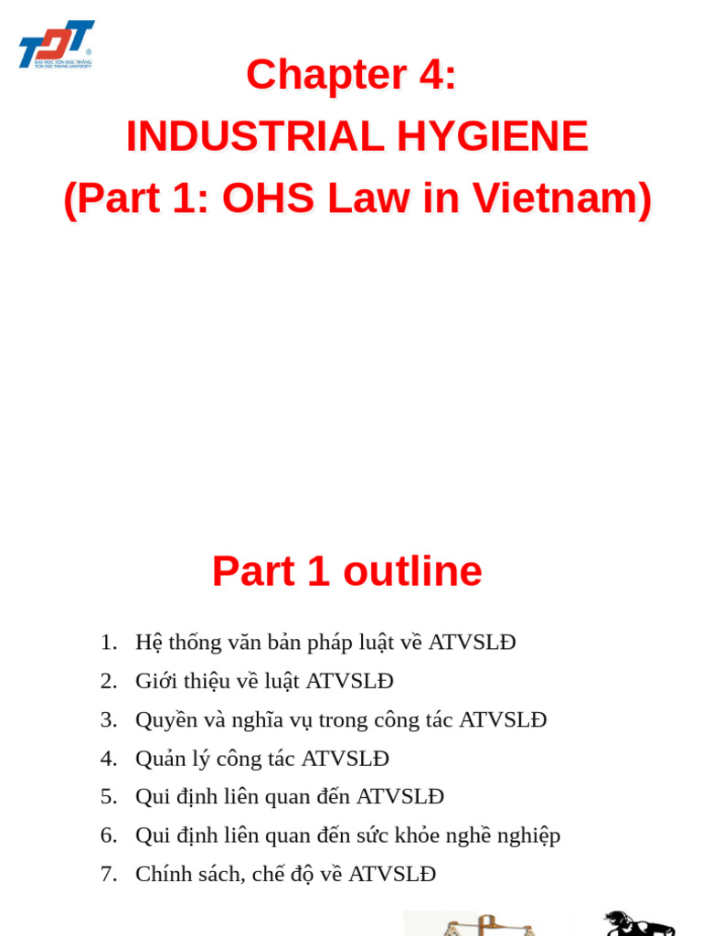 Chapter 4 - Part 1 - Introduction Law OHS in Vietnam | PDF | Technology ...