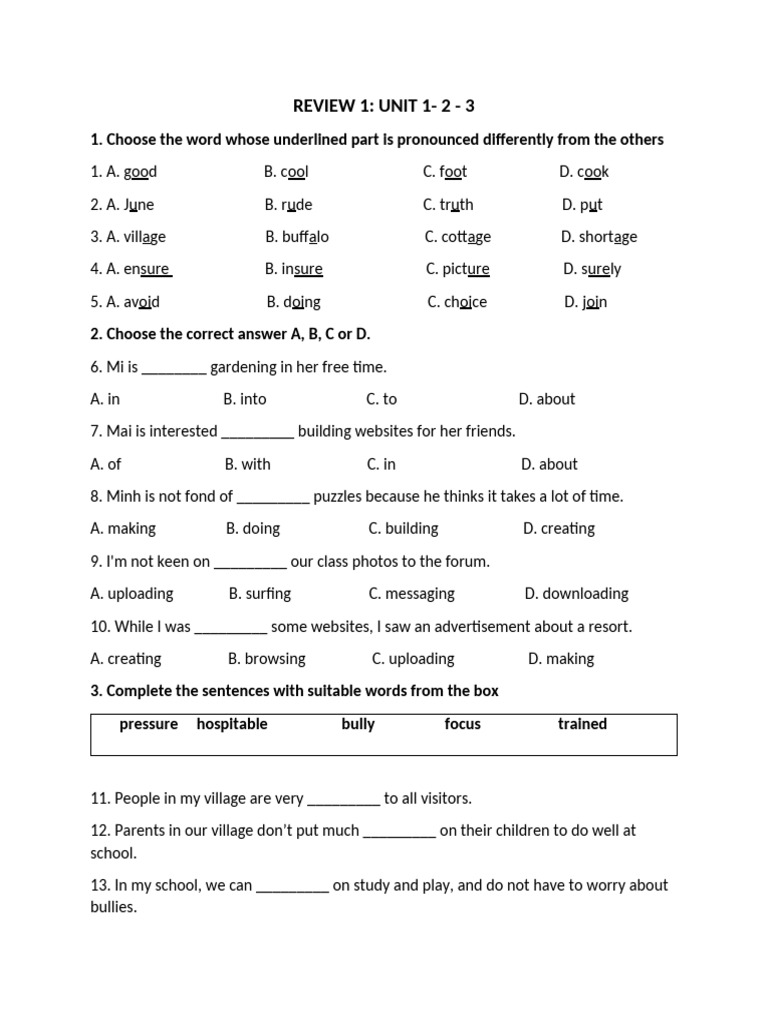 SESSION 18 REVIEW 1 | PDF