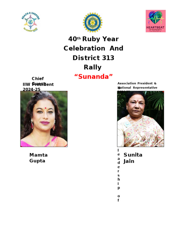 40th Ruby Year Celebration | PDF
