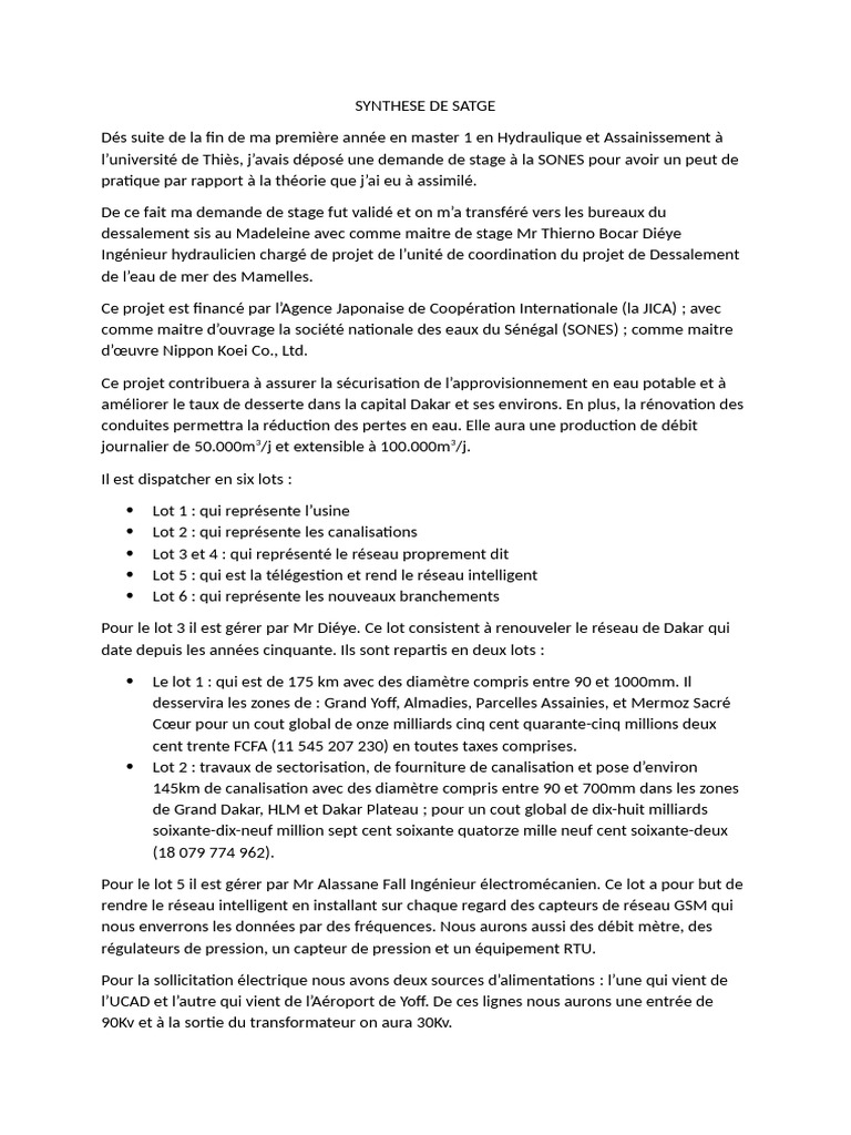 Synthese Stage | PDF