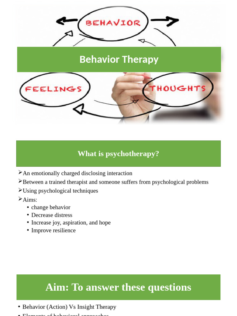 Behaviour Therapy | PDF