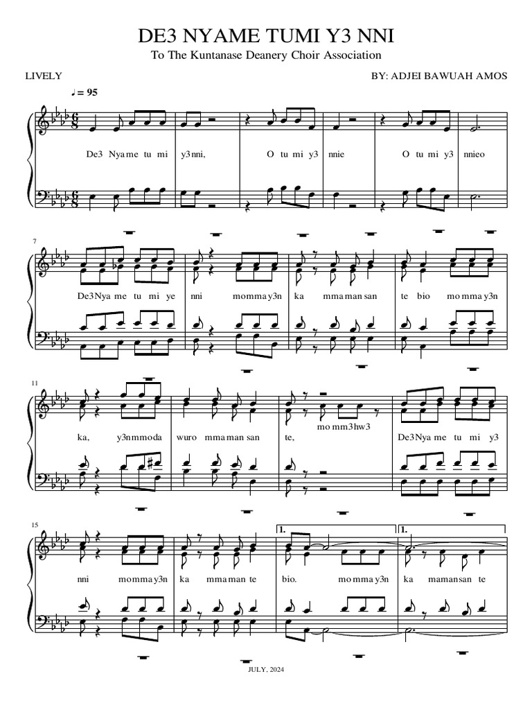 De3 Nyame Tumi Y3 Nni | PDF