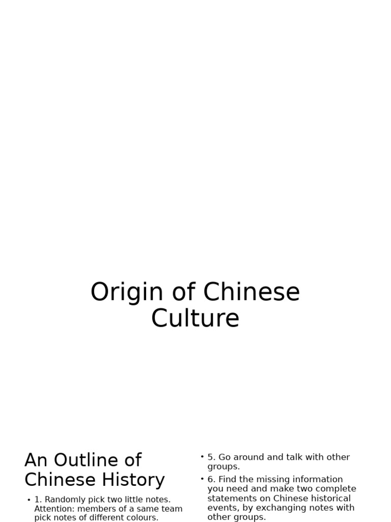 Understanding Chinese Culture and History | PDF | Mandarin Chinese | China