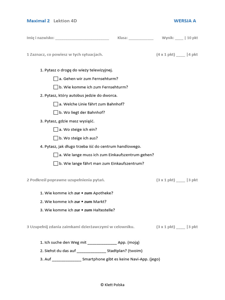 Maximal 2 Lektion 4D | PDF