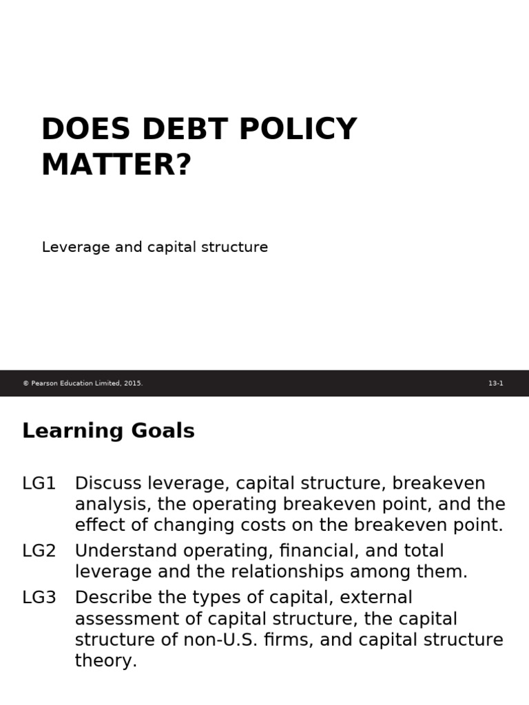 Capital Structure | PDF