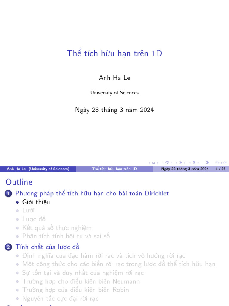 FVM - Slide - 1D - New | PDF