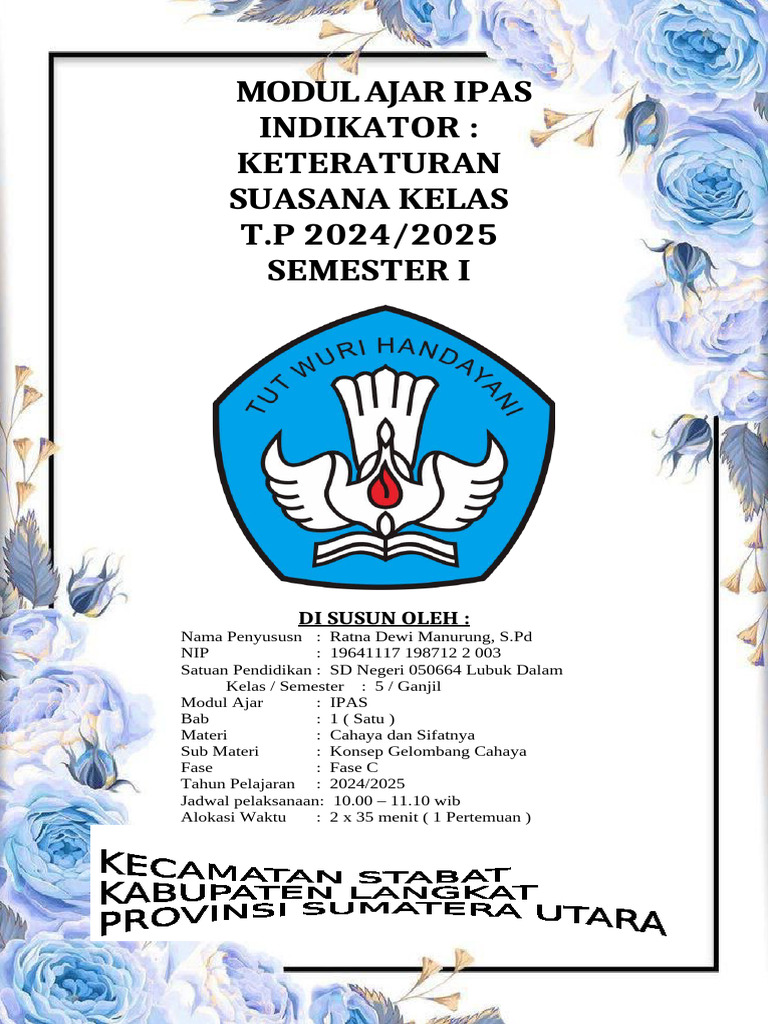 MODUL AJAR IPAS 2024-2025 | PDF