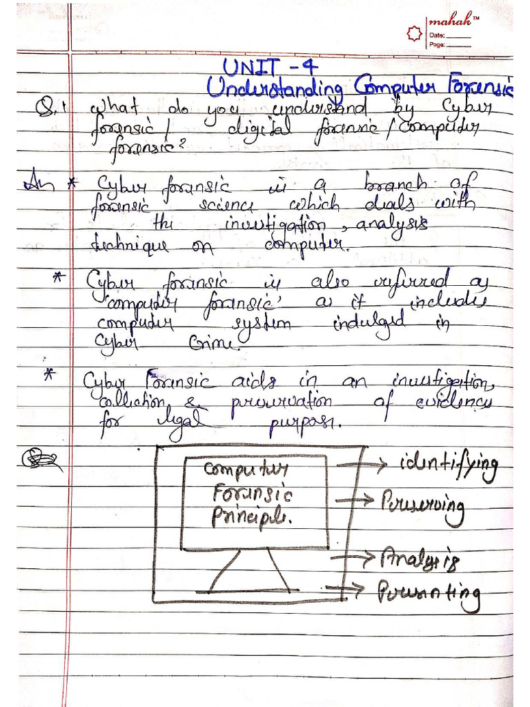 Cyber Security Unit 4 Notes Pdf