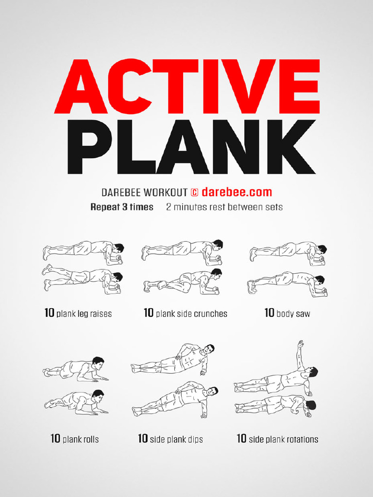 Active Plank Workout | PDF