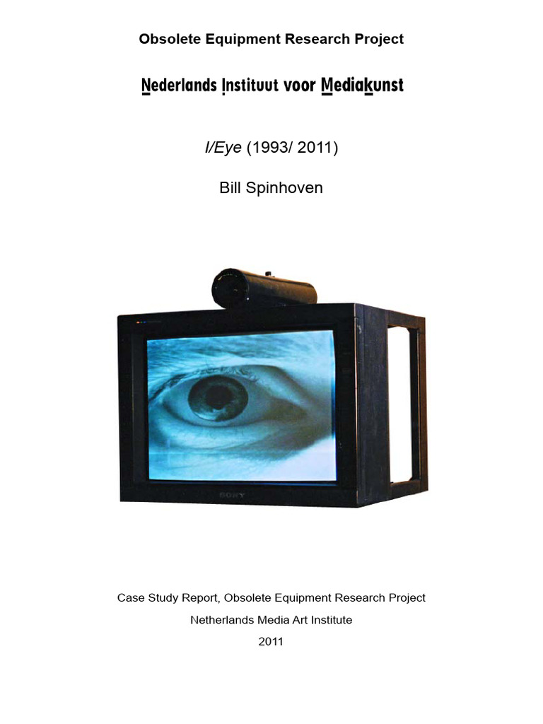 I/eye Bill Spinhoven Case Study Report | PDF