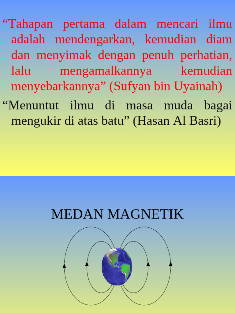 PPT MEDAN MAGNET | PDF