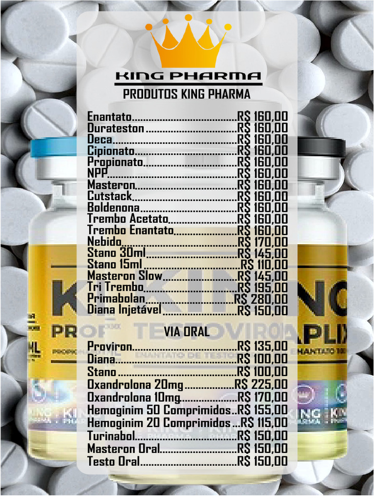 Tabela King Pharma | PDF