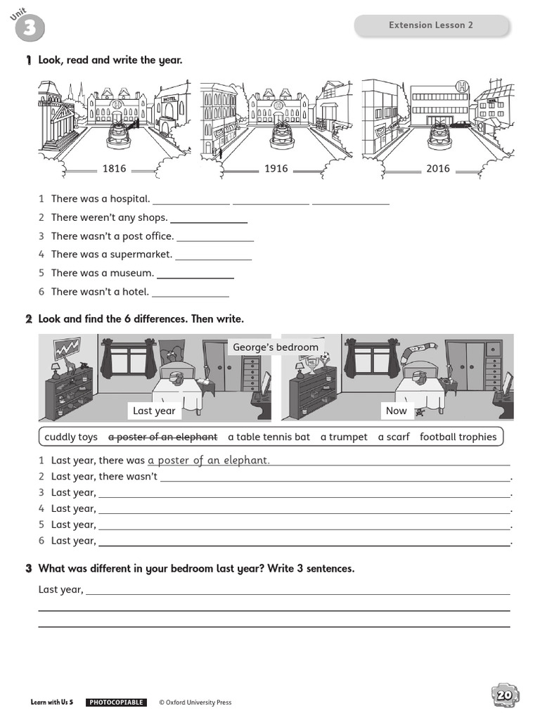 LWU 5 Extension Unit 3 | PDF