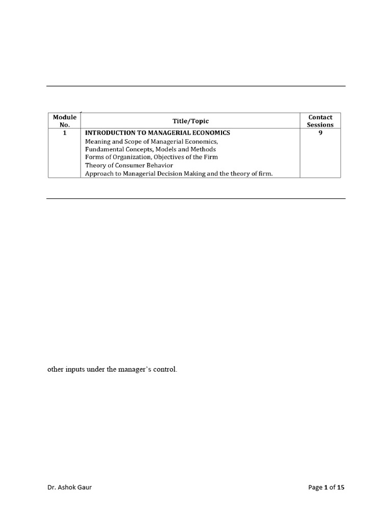 ME - Unit-1 - Final | PDF