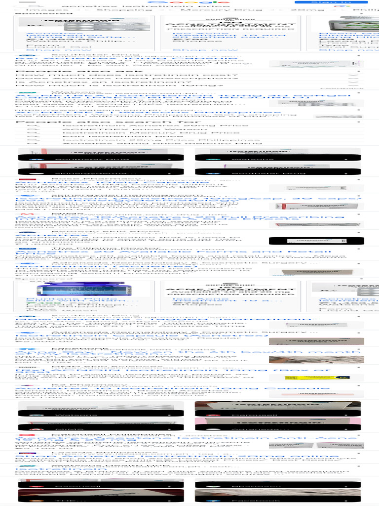 Acnetrex Isotretinoin Price | PDF | Prescription Drugs | Pharmacy