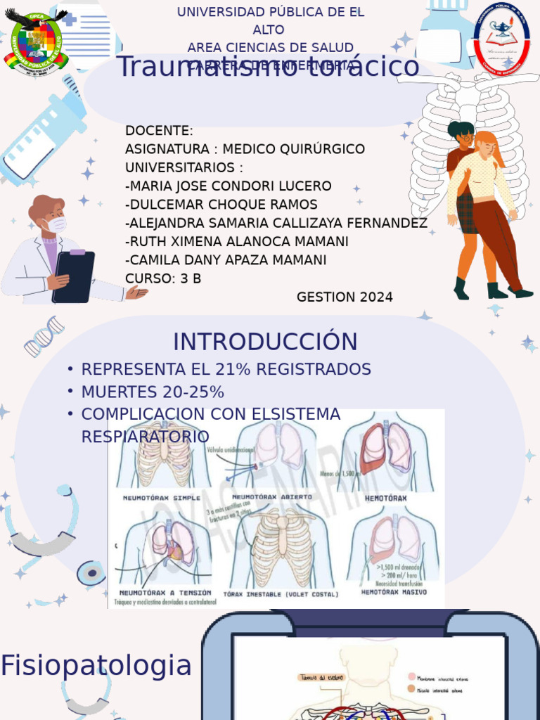 Traumatismo Torácico - 20240602 - 092138 - 0000 | PDF