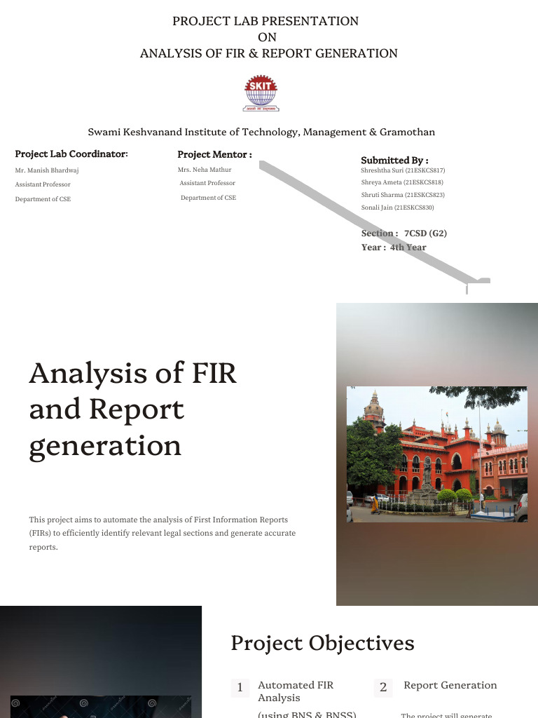 Project Lab Presentation1 | PDF