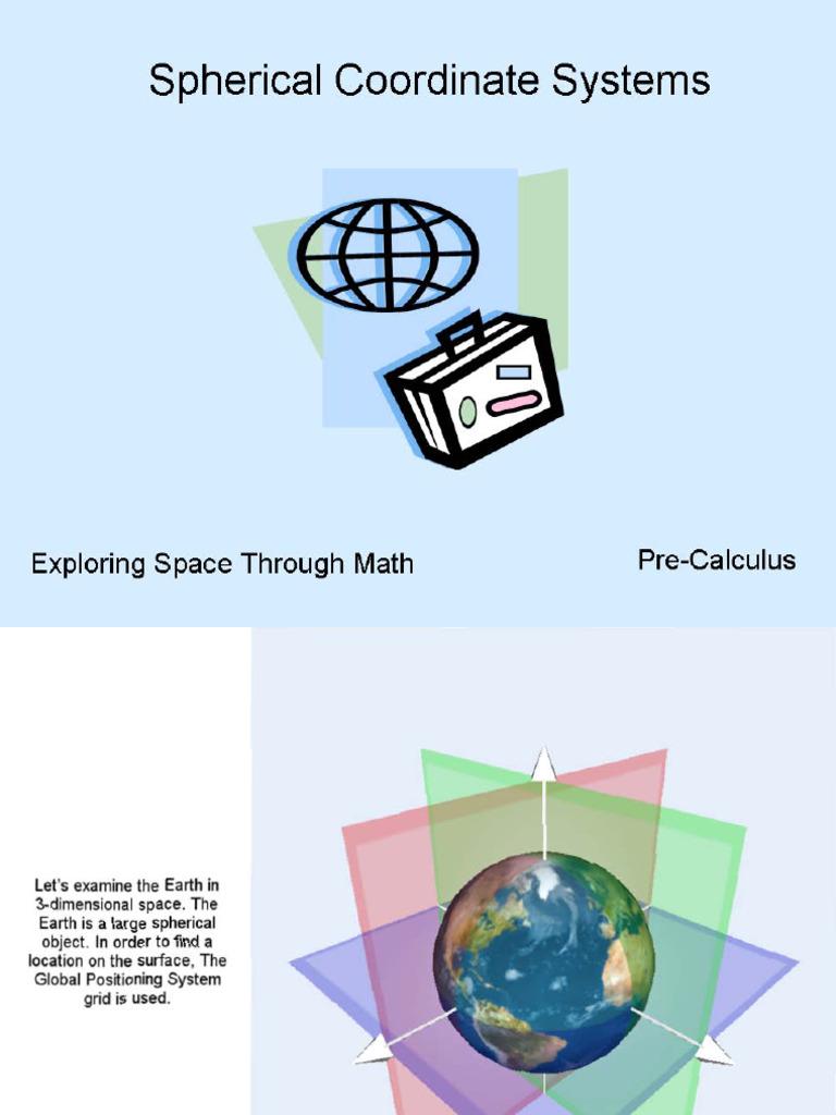 NASA-TOPODETIC Speherical Coordinate System | PDF
