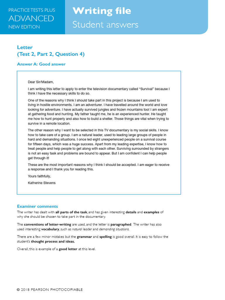 Writing File Letters | PDF